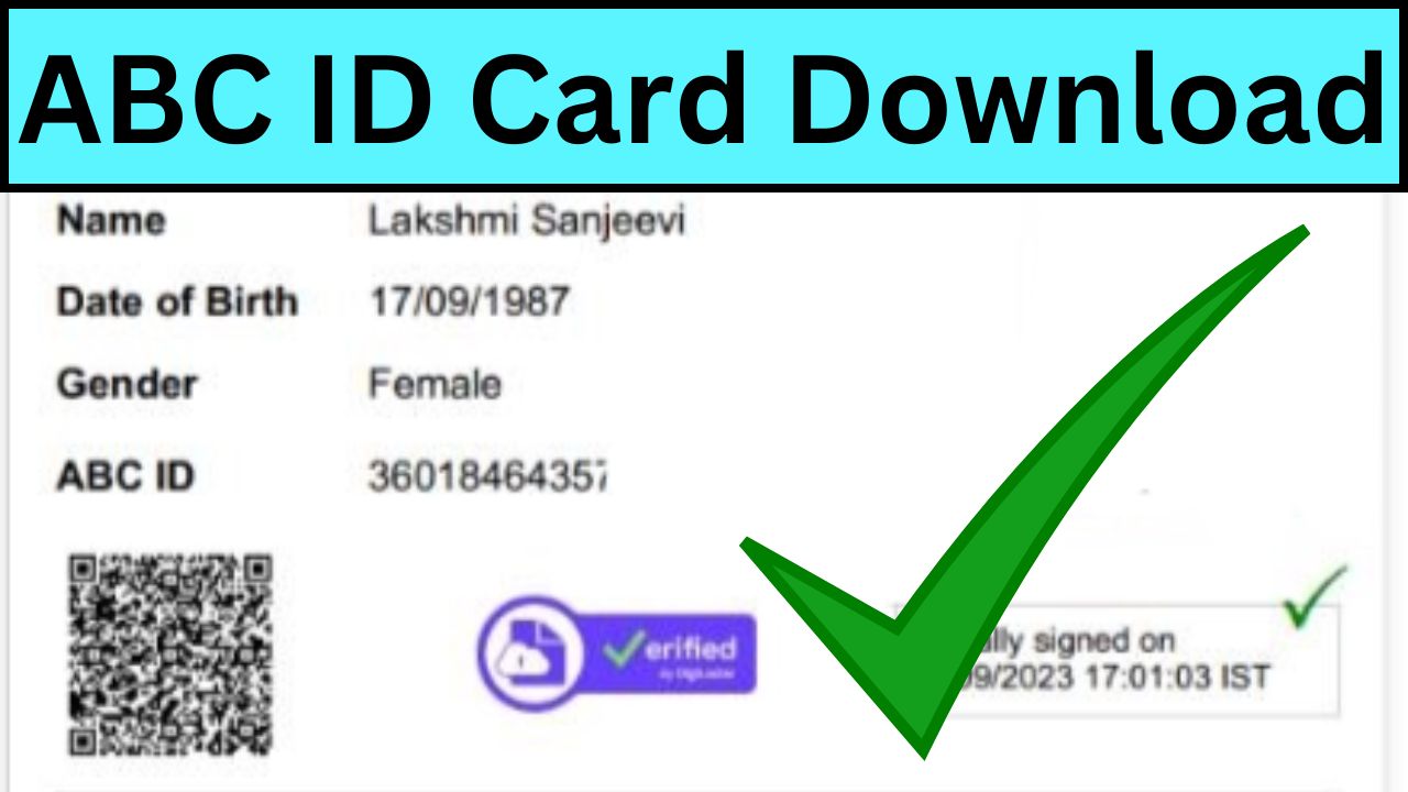 ABC ID Card Download PDF by digilocker.gov.in - ABC ID Card